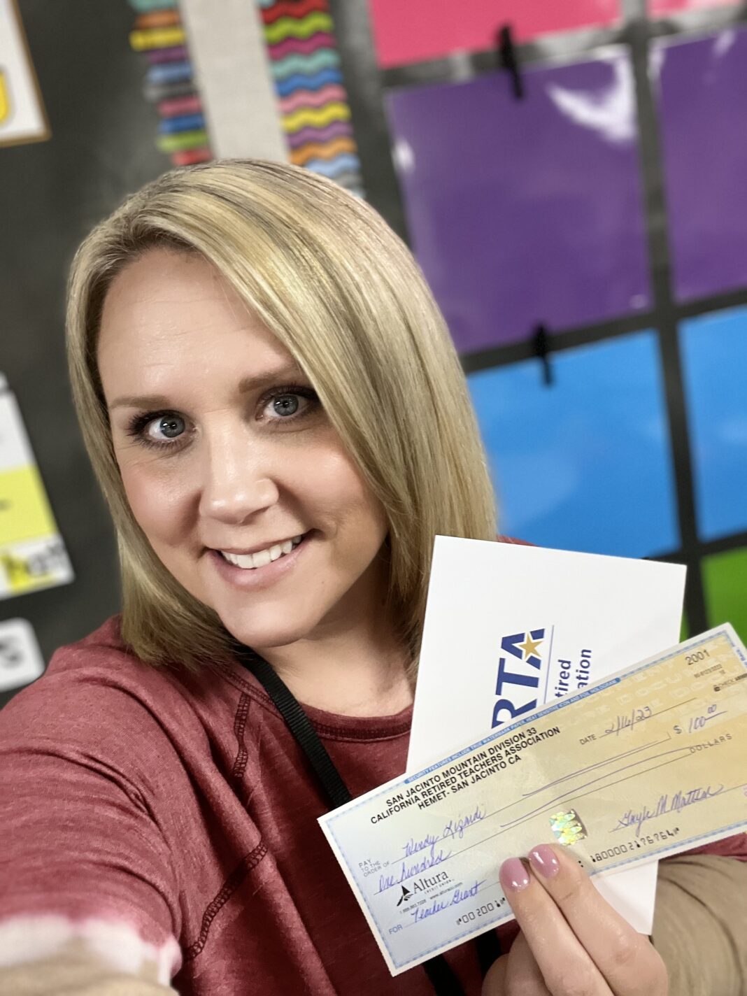 Local Teachers Receive $100 Valentine’s Day Surprise