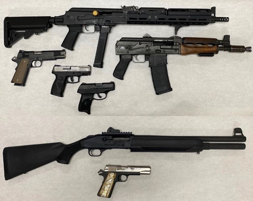 Gang Task Force Arrests Convicted Felon with Multiple Illegally ...