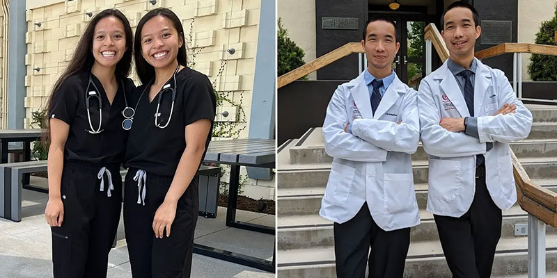 2 sets of IE twins make history, graduating as doctors on same day ...