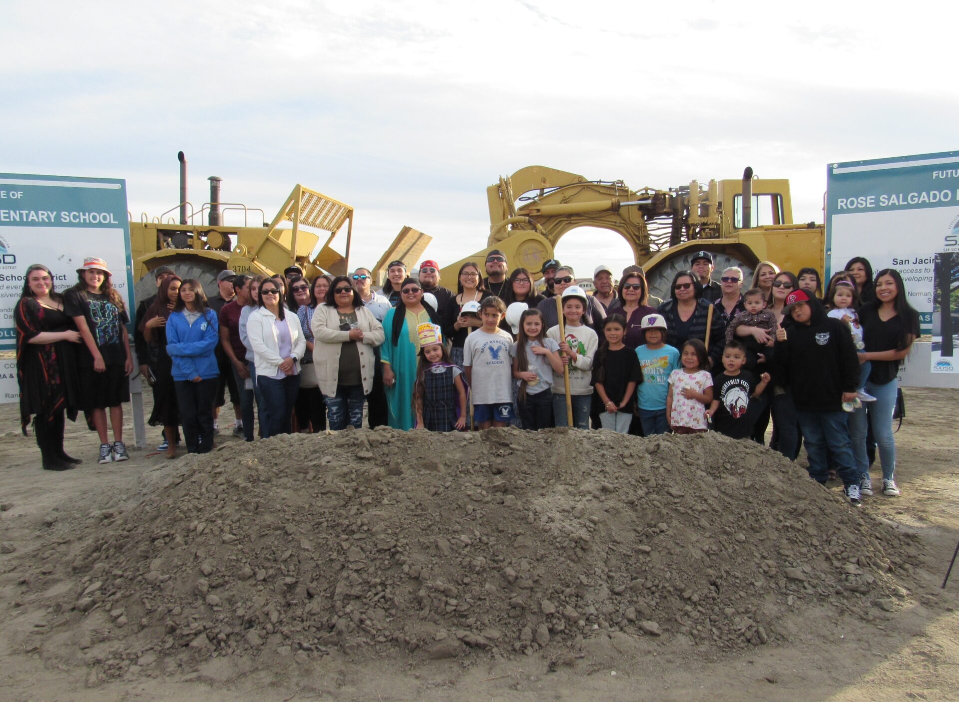 Soboba celebrates at Rose Salgado Elementary School groundbreaking ...