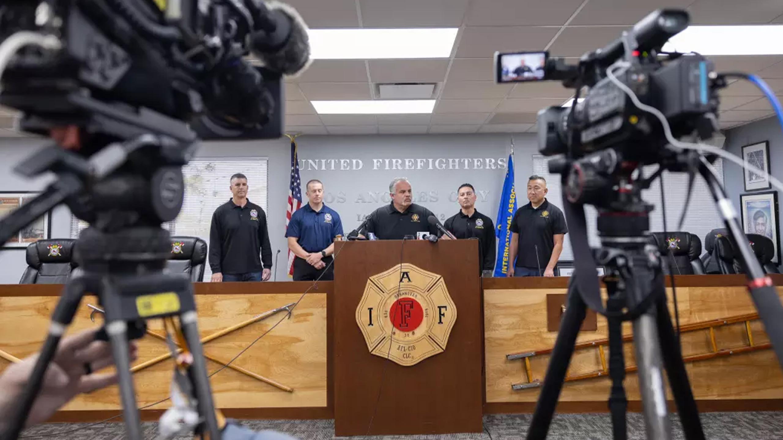 Top officers for LAFD union suspended after audit finds $800,000