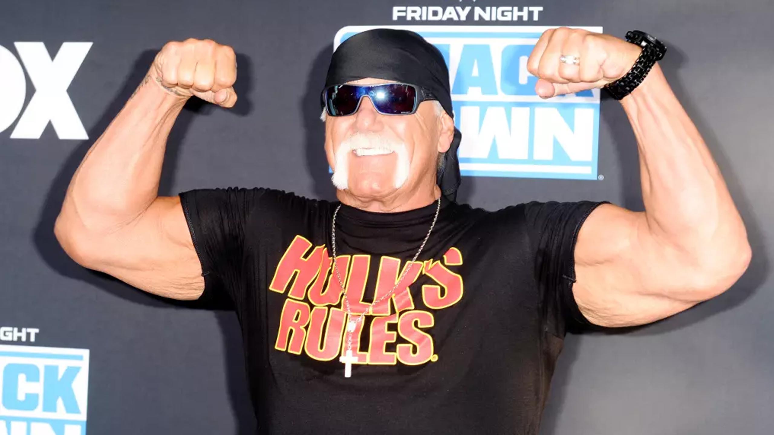 Hulk Hogan, pro wrestler and pop culture icon who gained fame