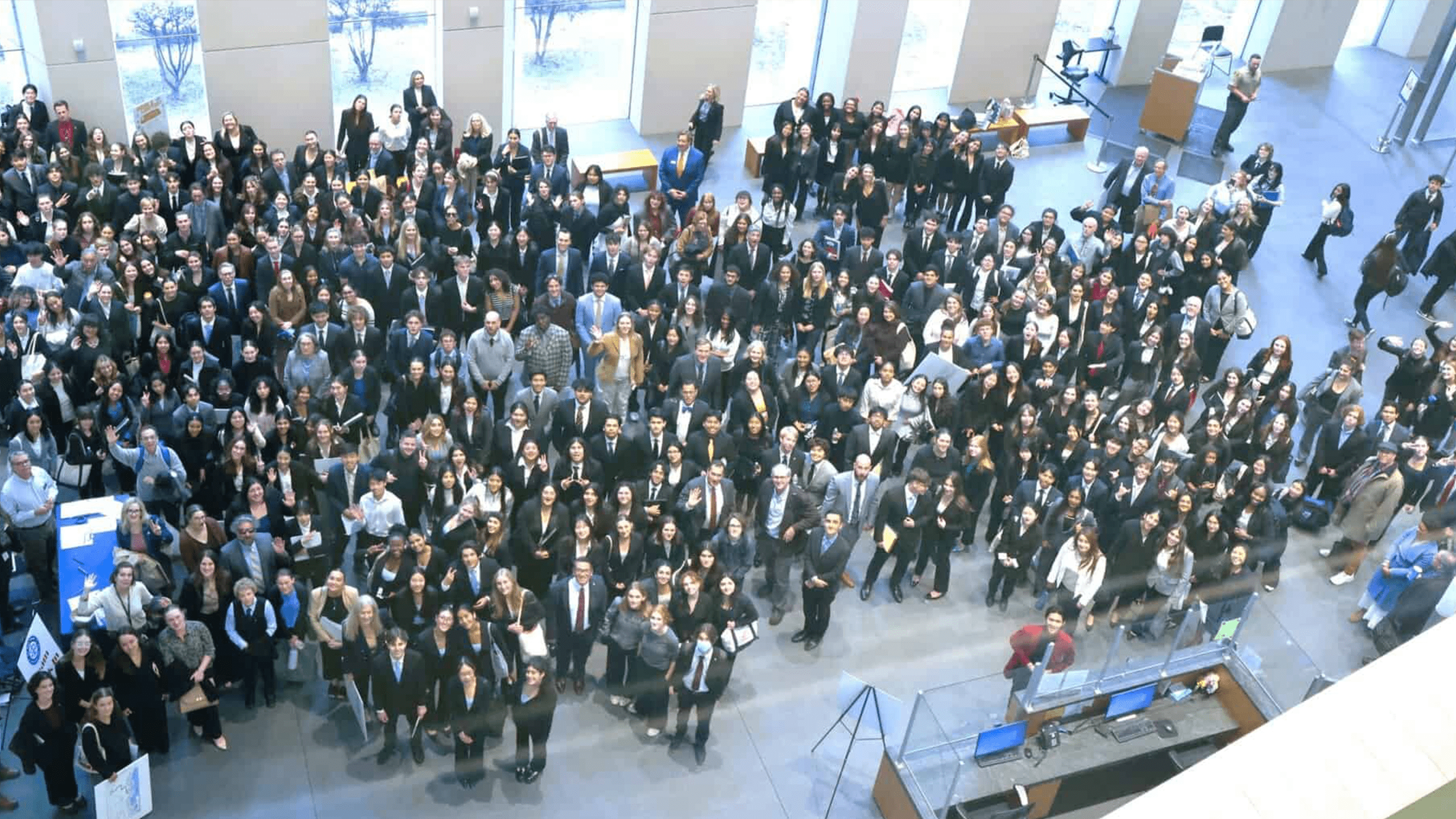 High School Students Face Off
